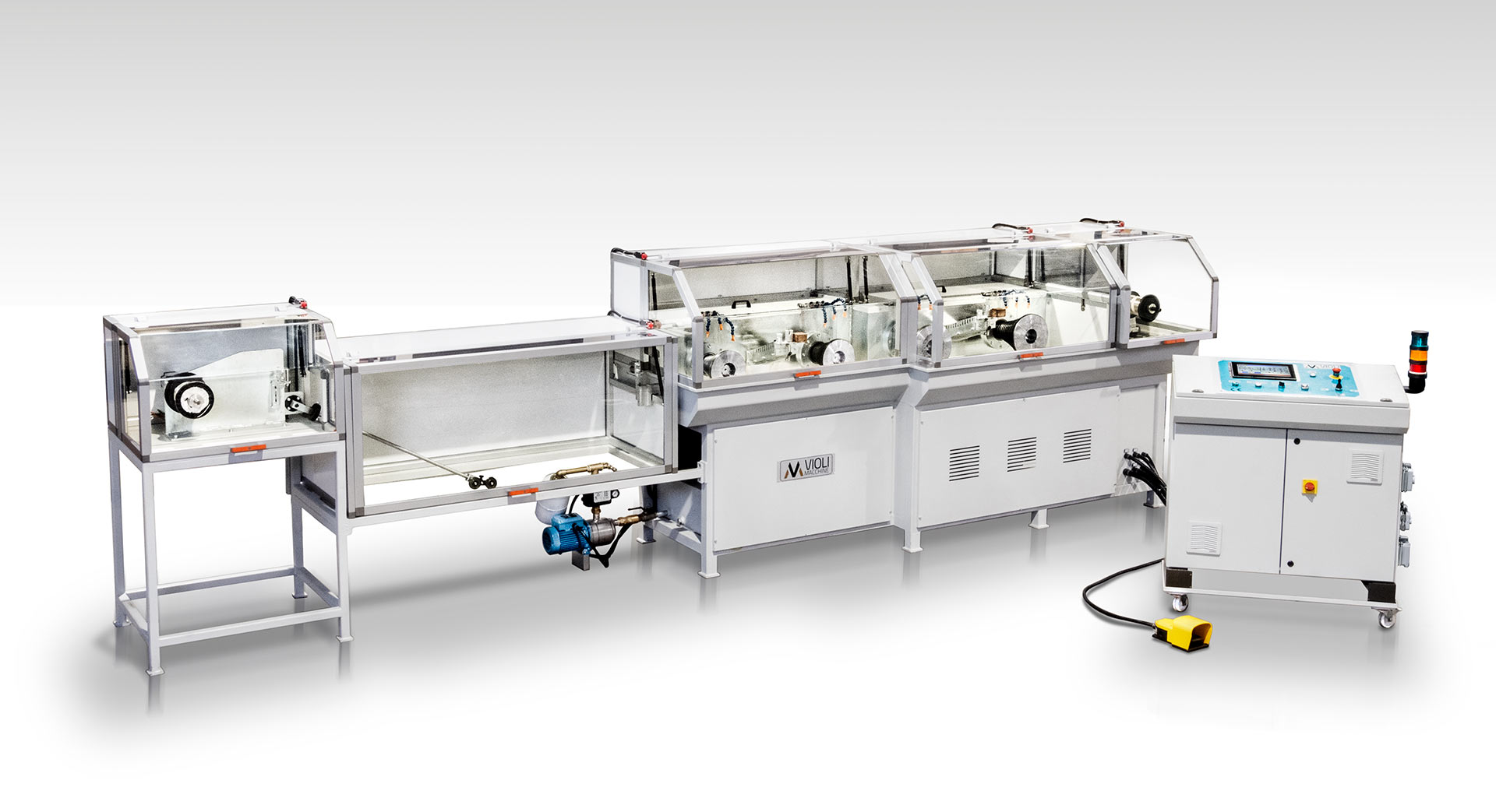 Multi- steps wire drawing machines – VIOLI MACCHINE S.R.L.